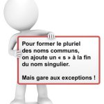 Le pluriel des noms