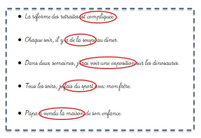 Corrigé: Le prédicat et le groupe verbal - Je Révise, soutien scolaire