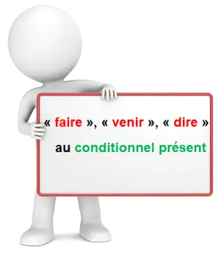 Le conditionnel des verbes « faire, dire, venir » - Je Révise, soutien ...