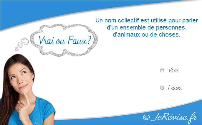 Les noms collectifs.
